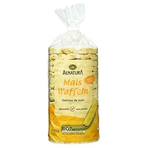 Alnatura Bio Maiswaffeln Natur, glutenfrei, 12er Pack (12 x 110 g ...