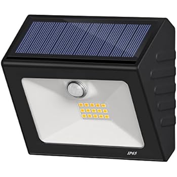 JML Ever Brite LED Solar Powered Motion Activated Indoor/Outdoor ...