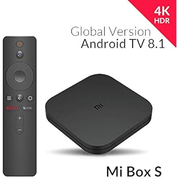 Xiaomi Mi Box S (Version UE) Lecteur multimédia 4K Ultra HD avec ...