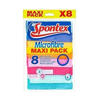 Spontex Microfibre Kitchen Kit (2 Cloths): Amazon.co.uk: Health ...