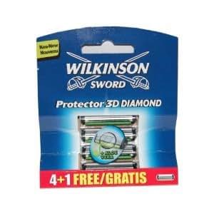 Wilkinson Sword Protector 3D Diamond Rasierklingen Packung mit 5 Stück ...