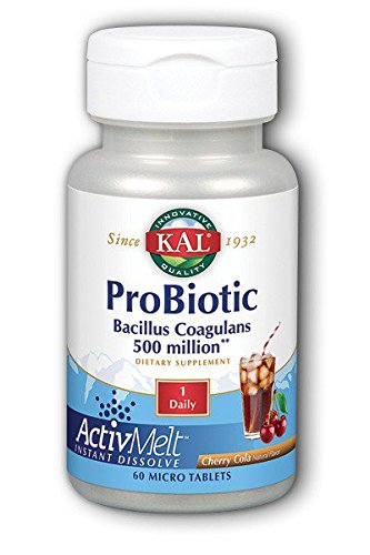 Buy Kal - ProBiotic Bacillus Coagulans ActivMelt Cherry Cola 500 ...