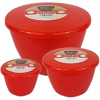 MasterClass Non-Stick Pudding Basin/Steamer Bowl With Lid, 2 Litre (3.5 ...