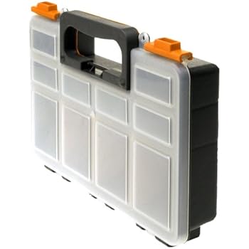 Sortierkasten Sortimentkasten Sortierbox 5-8 Fächer mit Verschluss und ...