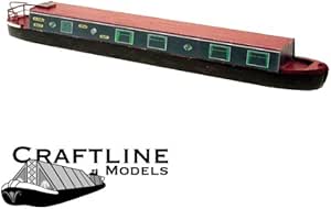 Craftline Models - 54ft Narrow Boat "Silsden Boats" - OO Gauge Model ...