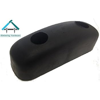 Kimberley Hardware Heavy Duty Rubber Rectangular Gate Door Buffer Stop ...