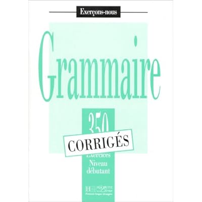tactique cahier de grammaire corrigé pdf