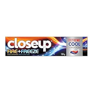 Buy Closeup Fire Freeze Gel Plaque Removal Toothpaste 150G Online at ...
