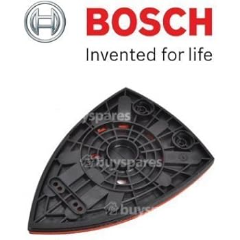 Bosch 2609001937 Plateau de ponçage de rechange pour ponceuses Bosch ...