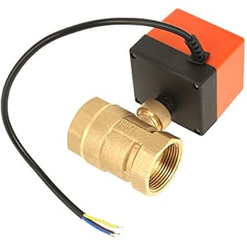 Vanne Motorisée, 1 Pièces AC 220V Commande G1-1/4 DN32 à 2 Voies et 3 Fils à 2 Points Electrique ...