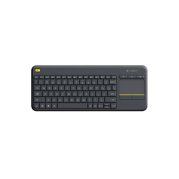 Buy Logitech K400 Plus RF sans fil AZERTY Belge Noir clavier - claviers ...