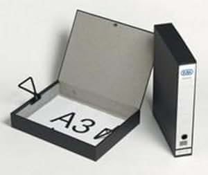 BX141910 Bantex Box File A3 Black 1419-10: Amazon.co.uk: Office Products