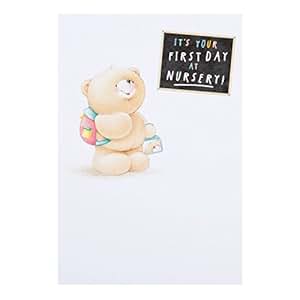 Hallmark Forever Friends Card "1st Day At Nursery" - Medium [Old Model ...