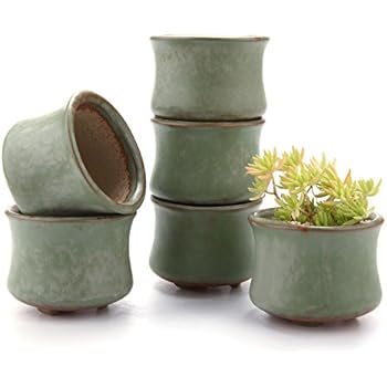 Small terracotta plant pots (pack of 10) 80mm diameter x 70mm high ...