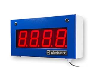 SIEBERT S302-04/10/0R-100/0A-E0 numerische Grossanzeige Ethernet TCP/IP ...