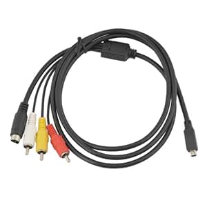 5 Feet AV Cable for Sony Handycam, Mini DV & DVD: Amazon.co.uk: Electronics