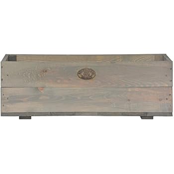 Esschert Design Pflanzkasten, 63 x 21 x 21 cm, aus Holz, Holzkasten ...