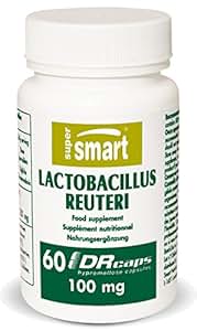 Lactobacillus reuteri 100mg - 60 gel veg - Probiotiques et Prébiotiques ...