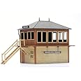 Dapol Model Railway Signal Box Plastic Kit - OO Scale 1/76 : Amazon.co ...