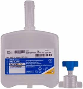 Sterilwasser Sauerstoff Inhalation Aqua Dest Respiflo + Adapter 1000 ml ...