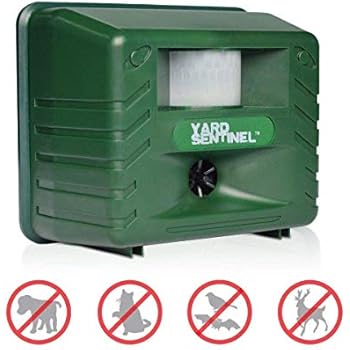 ASPECTEK, Ultrasonic Animal Repeller,Battery Operated and AC adapter ...