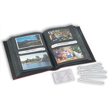 Postcard Storage Album Pages (4 Section) For Storing Postcards ...