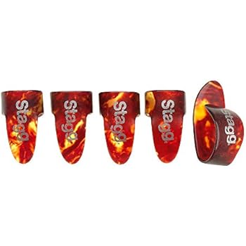 METAL FINGER PICKS & THUMB PICK SET GUITAR FINGERPICKS FOR DOBRO BANJO ...