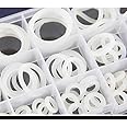 225 PCS Clear Food Grade Silicone O Rings Rubber Set - Variety of Sizes ...