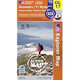 Snowdon: Sheet OL17 (OS Explorer Map): Amazon.co.uk: Ordnance Survey ...