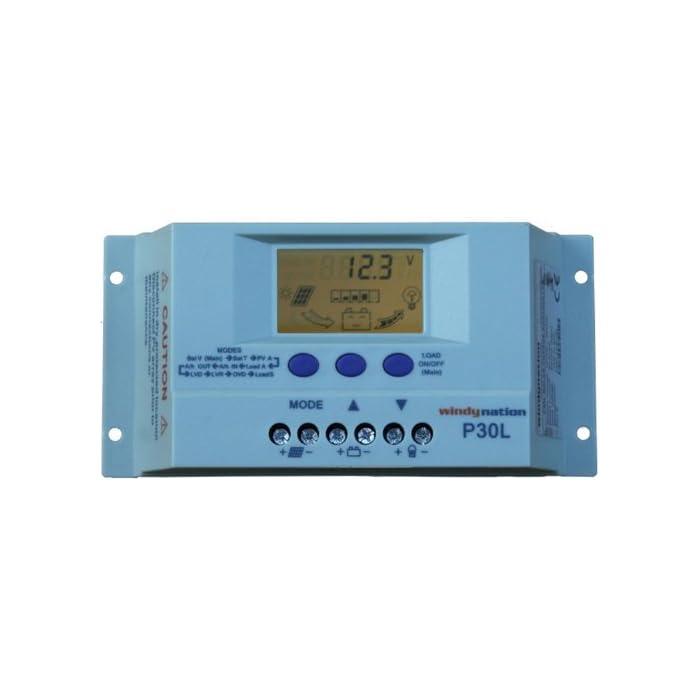 Buy WindyNation P30L LCD PWM 30A Solar Panel Regulator Charge buy-windynation-p30l-lcd-pwm-30a-solar-panel-regulator-charge
