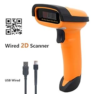 NETUM Lecteur Code Barre 2D QR Wired Scanner QR Scanner de codes à ...
