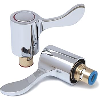 Replacement Lever Basin Tap Conversion Kit Reviver 1/2" 1/4 Turn Pair ...