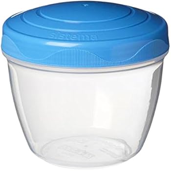 Sistema Yogurt To Go Round Containers, 150 ml - Pack of 2: Amazon.co.uk ...