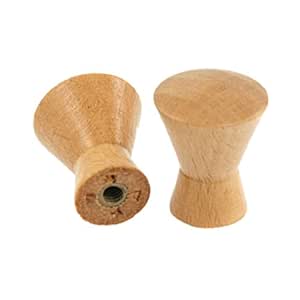 Pomelli in legno, per cassetti e ante, diametro1,8 cm, 4 pezzi: Amazon ...
