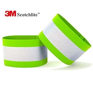 3M Scotchlite Reflective Wristbands (pair): #1 Recommended Reflective ...
