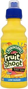 Robinsons Fruit Shoot Juice Drink Tropical 300 Ml (Pack of 24): Amazon ...