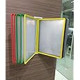 Infomate Plastic Wall Unit Hanging Documents Storage Folders - 10 (A4, Multicolored folders ...