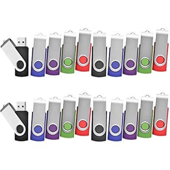 Cle USB 4Go Lot de 10 Pivotant 2.0 Clé USB Cles USB Originale Stockage Carte Mémoire Flash Drive ...