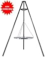 BBQ TRIPOD WITH HANGING GRILL WITH A FREE CARRY/STORAGE BAG: Amazon.co ...