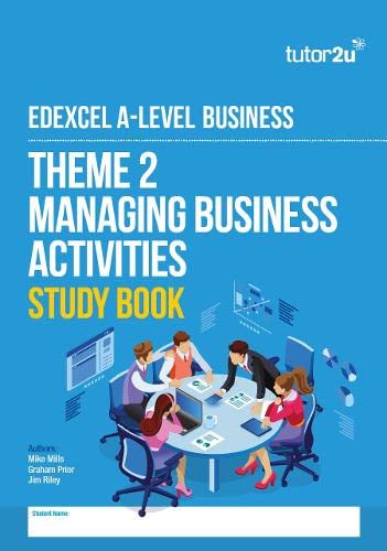 Edexcel A-Level Business Theme 2 Study Book : Business, tutor2u: Amazon ...