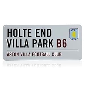 Aston Villa FC Street Sign (Holte End): Amazon.co.uk: Kitchen & Home