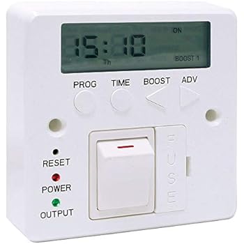 Newlec NLECO7DIG Economy 7 Water Heater Timeswitch Controller with ...