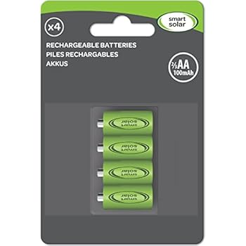 Smart Solar Rechargeable Batteries 1: Amazon.co.uk: Electronics