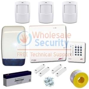 Wired Burglar Intruder Alarm Kit with Scantronic 9448-95 Panel ...