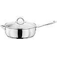 Judge Classic 28cm Saute Pan with Glass Lid : Amazon.co.uk: Home & Kitchen