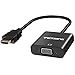 Neewer Black HDMI Input To VGA Adapter Converter For PC Laptop: Amazon ...