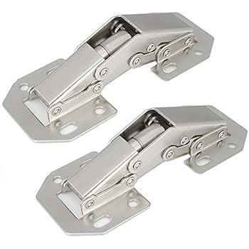 Drop Down Flap Hinge 270 Degrees Cabinet Bureau Lift Up Lid Polished ...