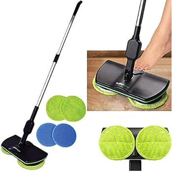 WYFC Balai Rotatif Électrique Sans Fil De Nettoyage Balai De Filature ...