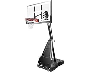 Spalding - Canestro Portatile NBA Platinum, Colore: Trasparente: Amazon ...