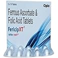 Cipla Fericip XT Tablet with Ferrous Ascorbate & Folic Acid | 30 ...